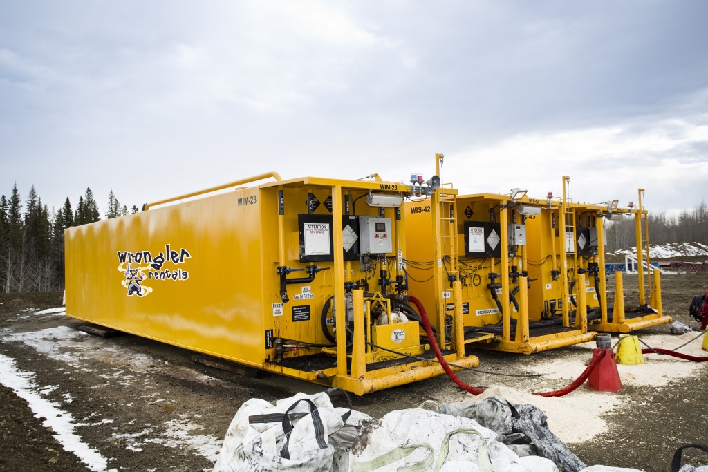 Tank Farm Rentals Alberta | Wrangler Rentals